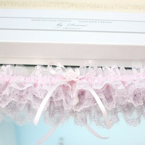 Light Pink Garter, Light Pink Wedding Garter, Pale Pink Garter, Pale ...