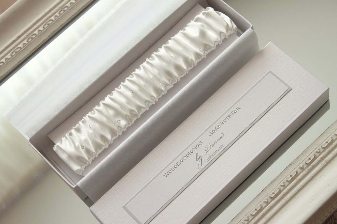 Ivory Wedding Garter Ivory Silk Wedding Garter Ivory Silk | Etsy