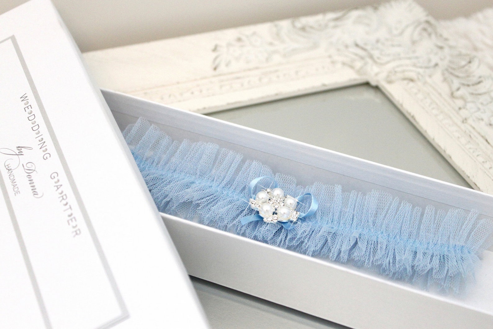 Something Blue for Bride, Something Blue Garter, Blue Wedding Garter ...