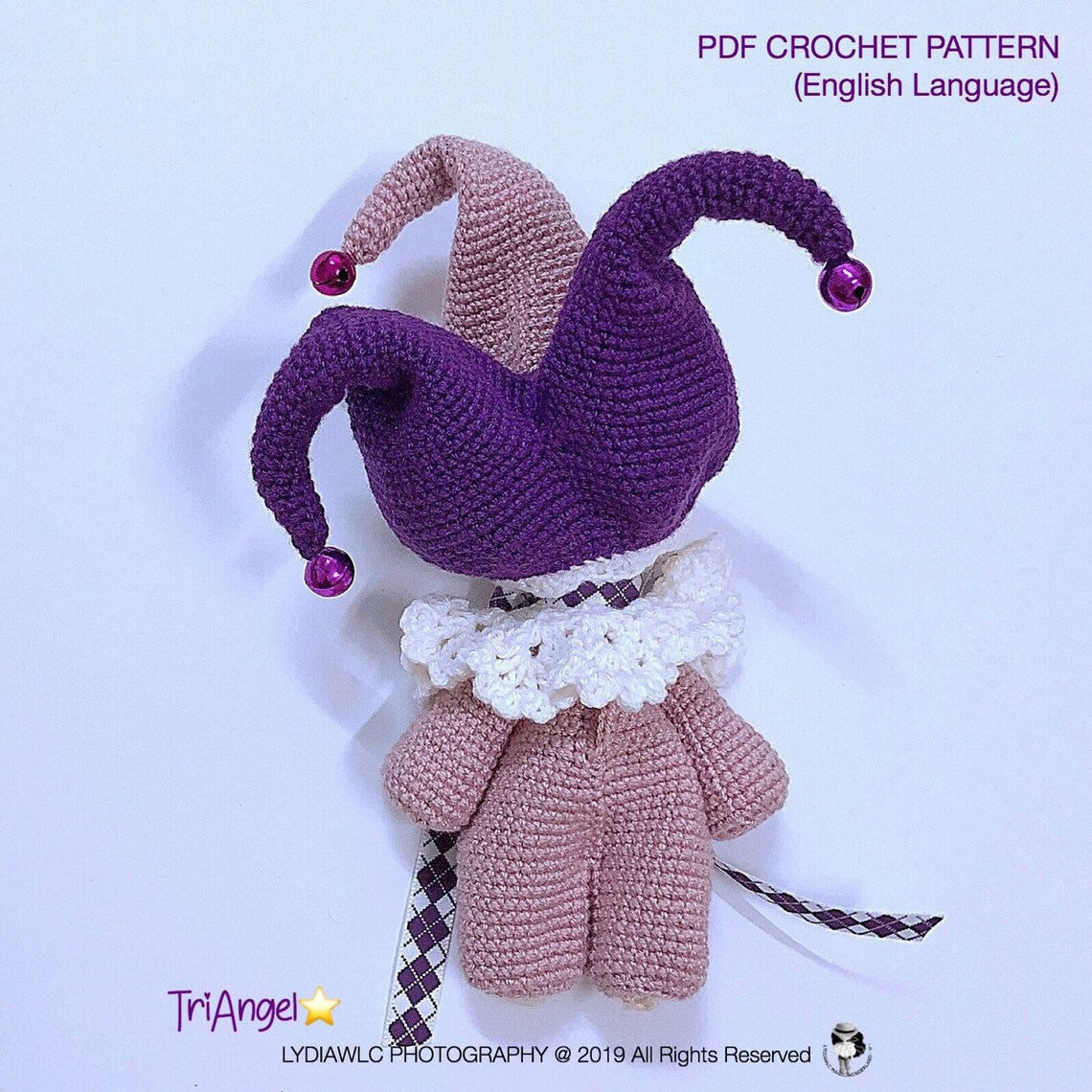 English: Crochet Doll Pattern-triangel - Etsy