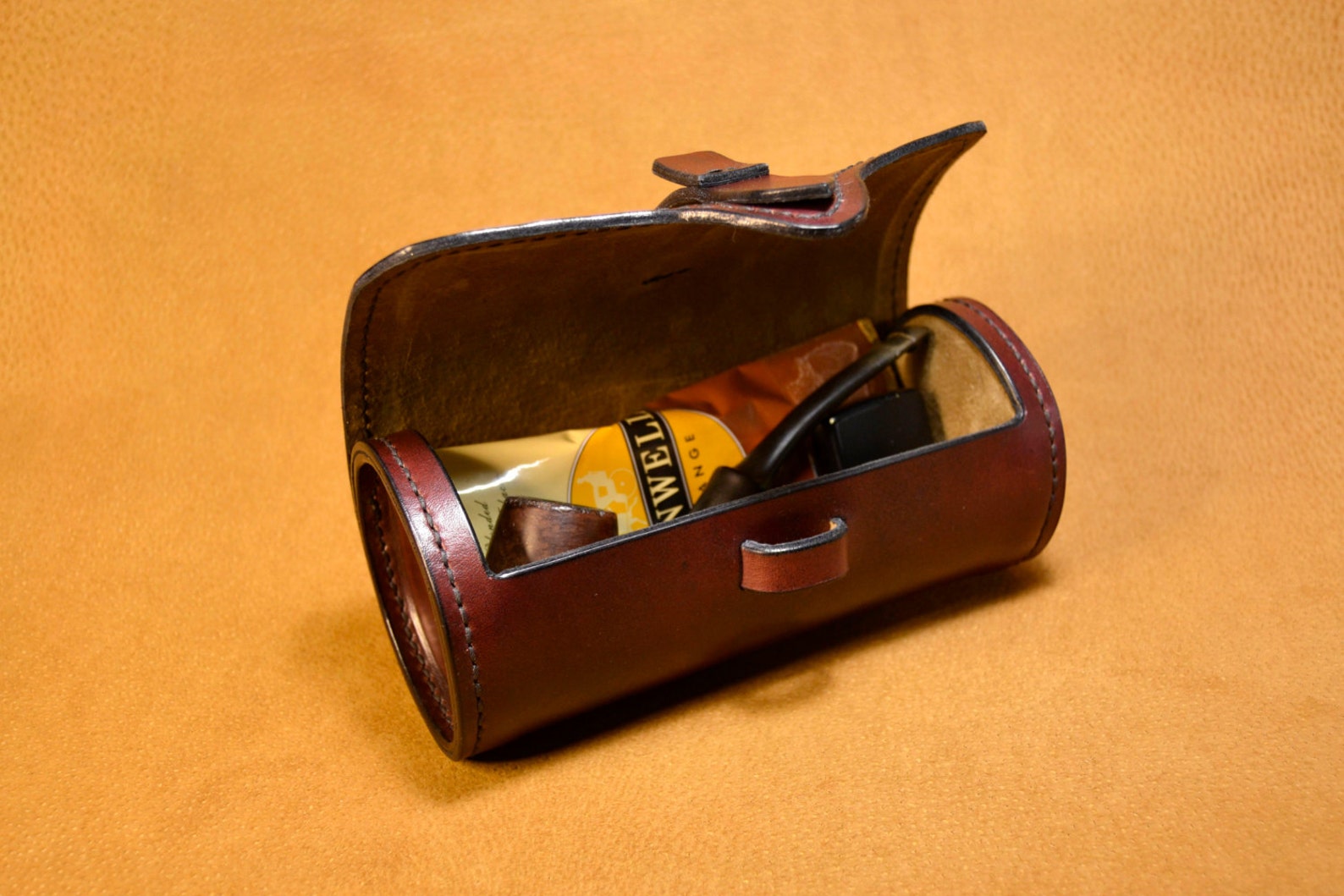 Pipe and Tobacco Case Pipe Bag Pipe case Pipe Travel Pipe | Etsy