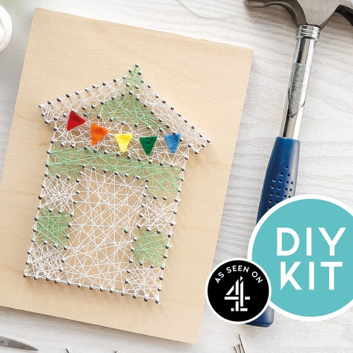 DIY Rainbow String Art Kit | Etsy