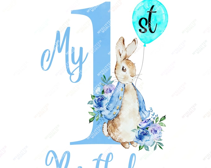 Happy Birthday Rabbit Clipart Watercolor | Happy Birthday Clipart ...