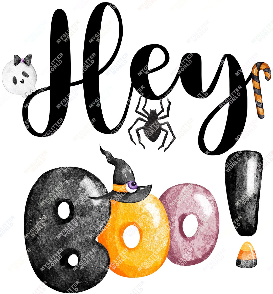 Halloween Png, BOO Png, Halloween Vintage Png, Spooky Png, Halloween ...