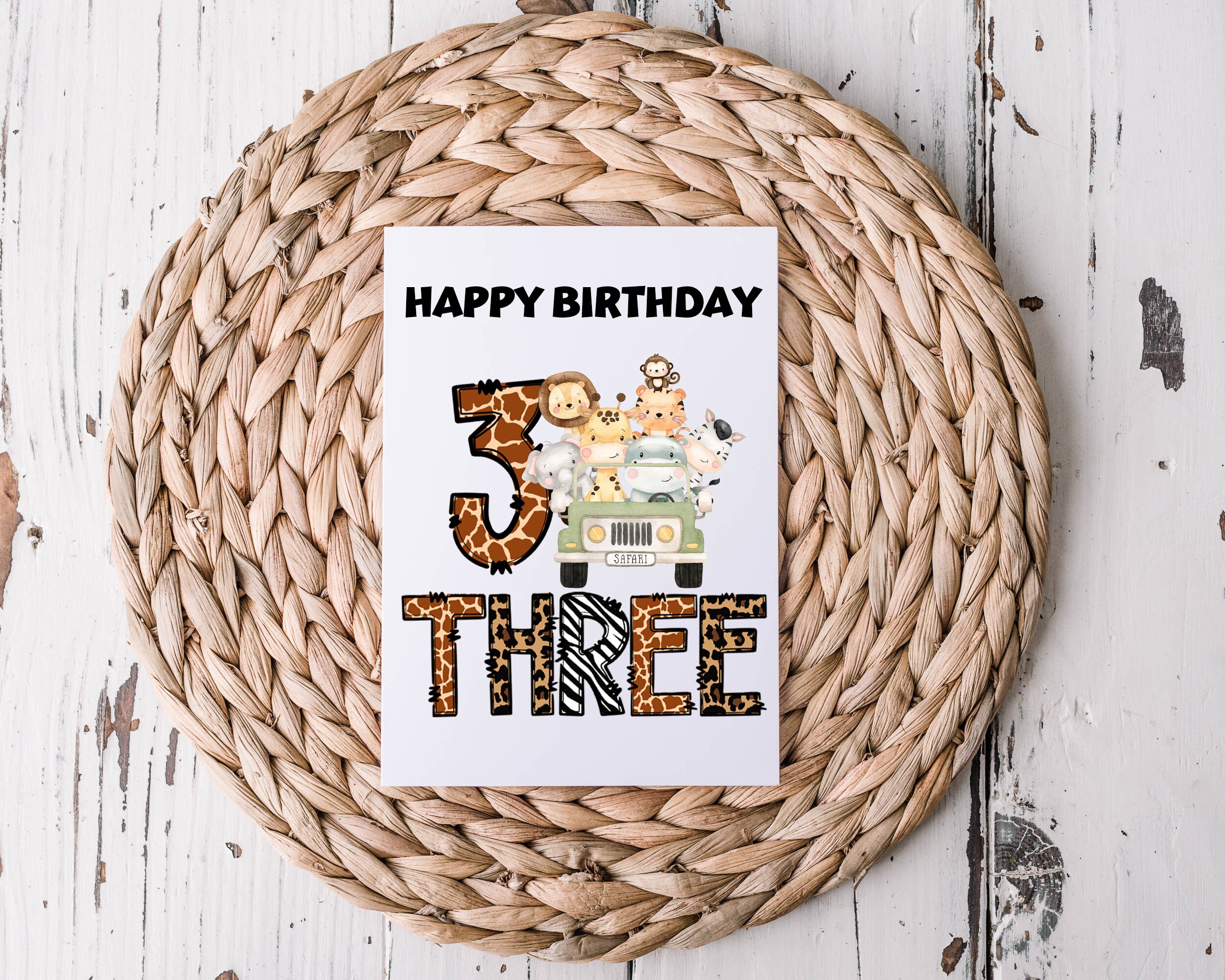 Safari Animals PNG File, Jungle Animals, Wild Animals Safari Clipart ...