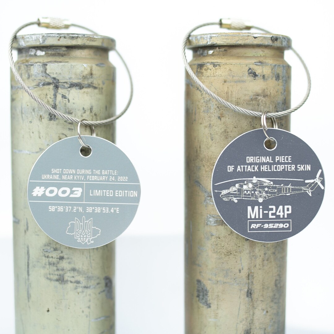 Original Aircraft Skin Mi-24 Airplane Keychain Tags Ukraine - Etsy