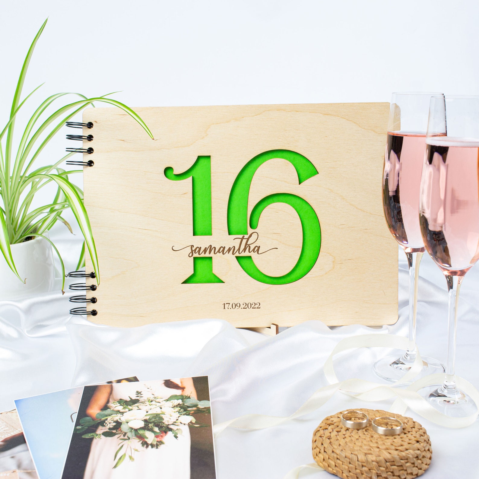 Birthday Guest Book Personalized Wish Book Birthday Party - Etsy