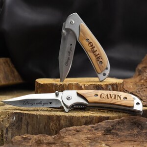 Personalized Engraved Knife Custom Pocket Knife Engraved Pocket Knife ...