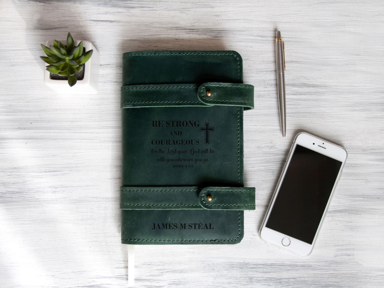 Personalized Leather Journal Prayer Journal Bible Study - Etsy