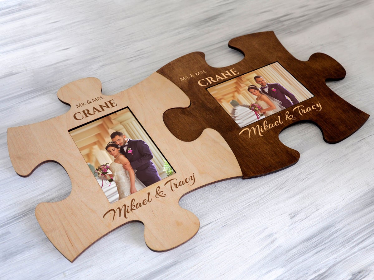How To Make A Puzzle Photo Frame
