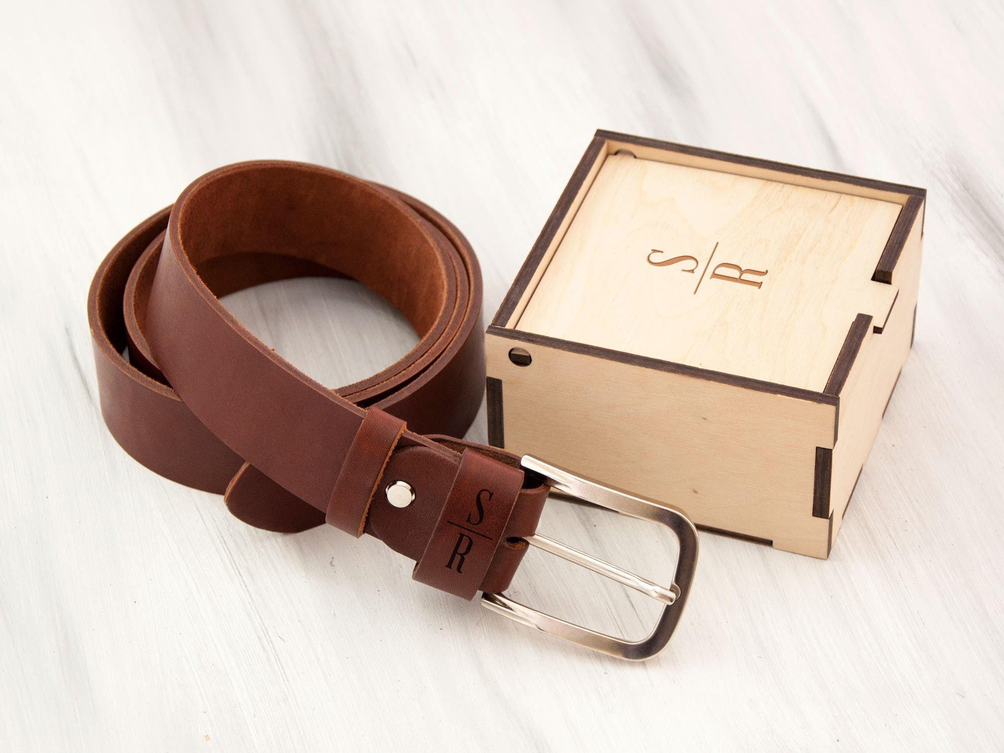 Mens Personalized Leather Belt Fathers Day Gift Leather | Etsy