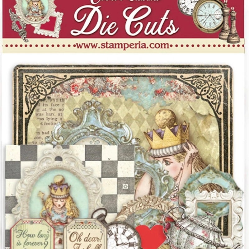 Stamperia Wonderland Die Cuts - Etsy