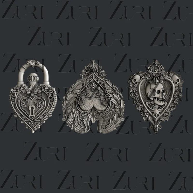 Gothic Valentines Mold - Etsy