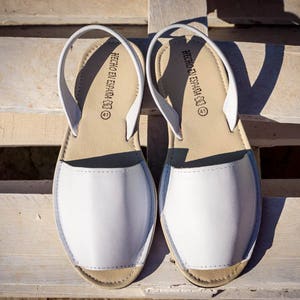 Handmade Leather Avarcas Sandals: Spanish Ethical Summer Shoes - Etsy