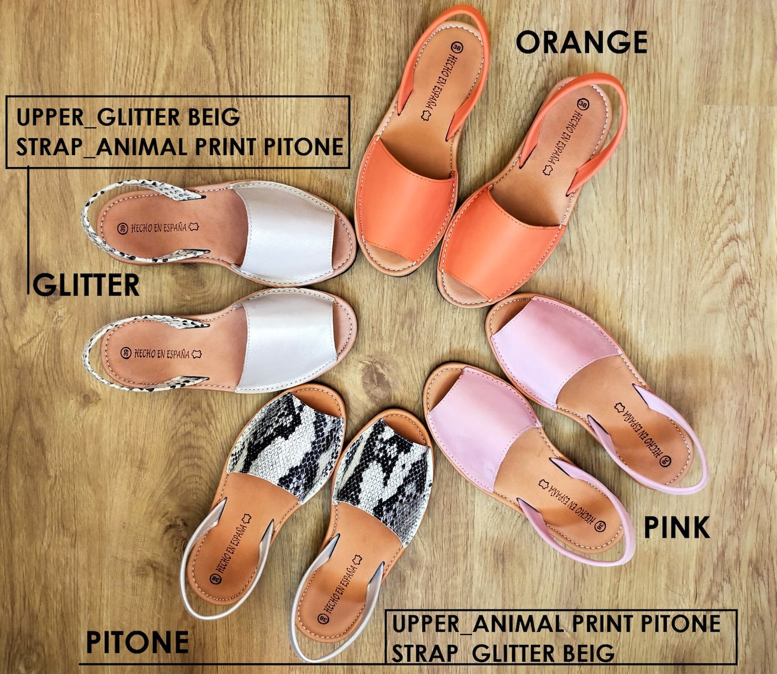 Handmade Leather Avarcas Sandals: Spanish Ethical Summer Shoes - Etsy