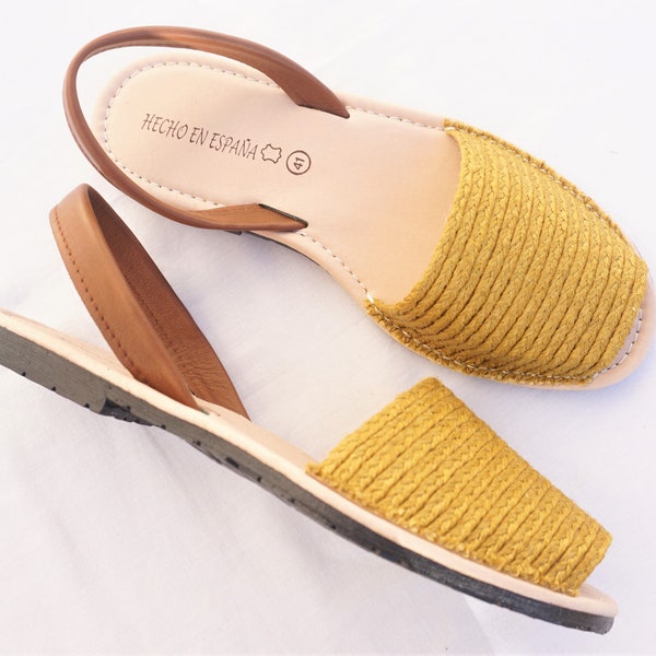 Mustard Sandals - Etsy