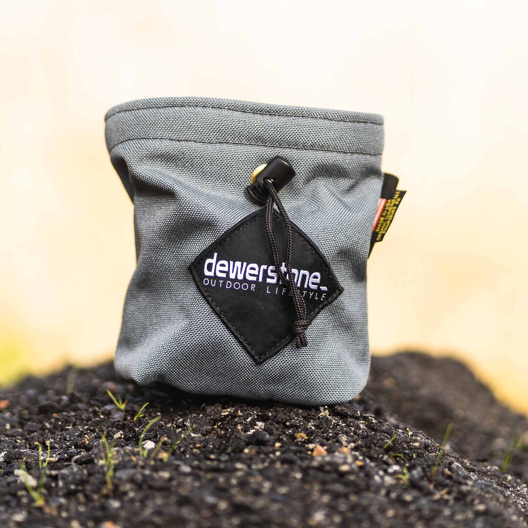 Dewerstone X Organic Climbing Large Block Chalk Bag Charcoal - Etsy