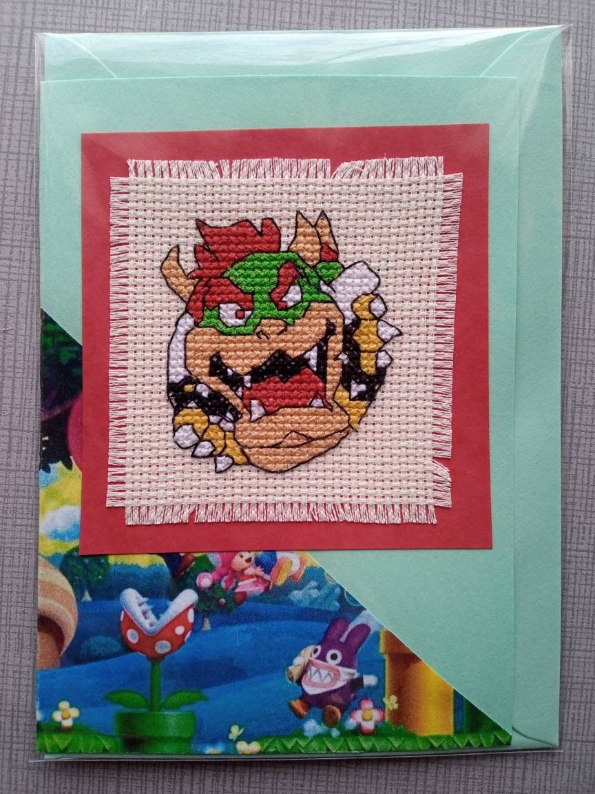 Mario Bros Cards - Etsy