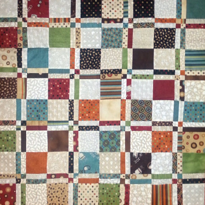 Four Patch Quilt Pattern - Etsy