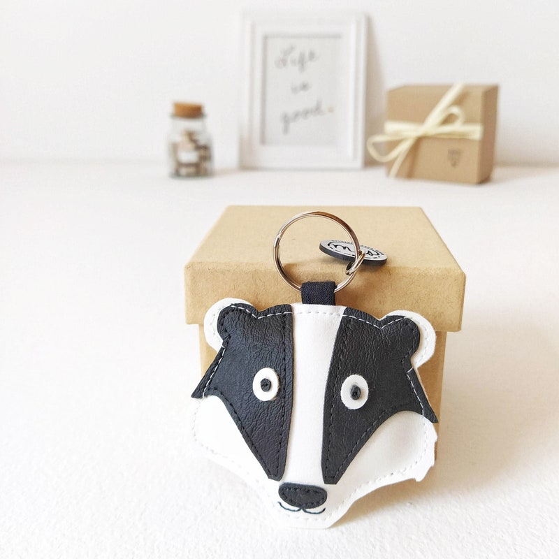 Badger Charm - Etsy