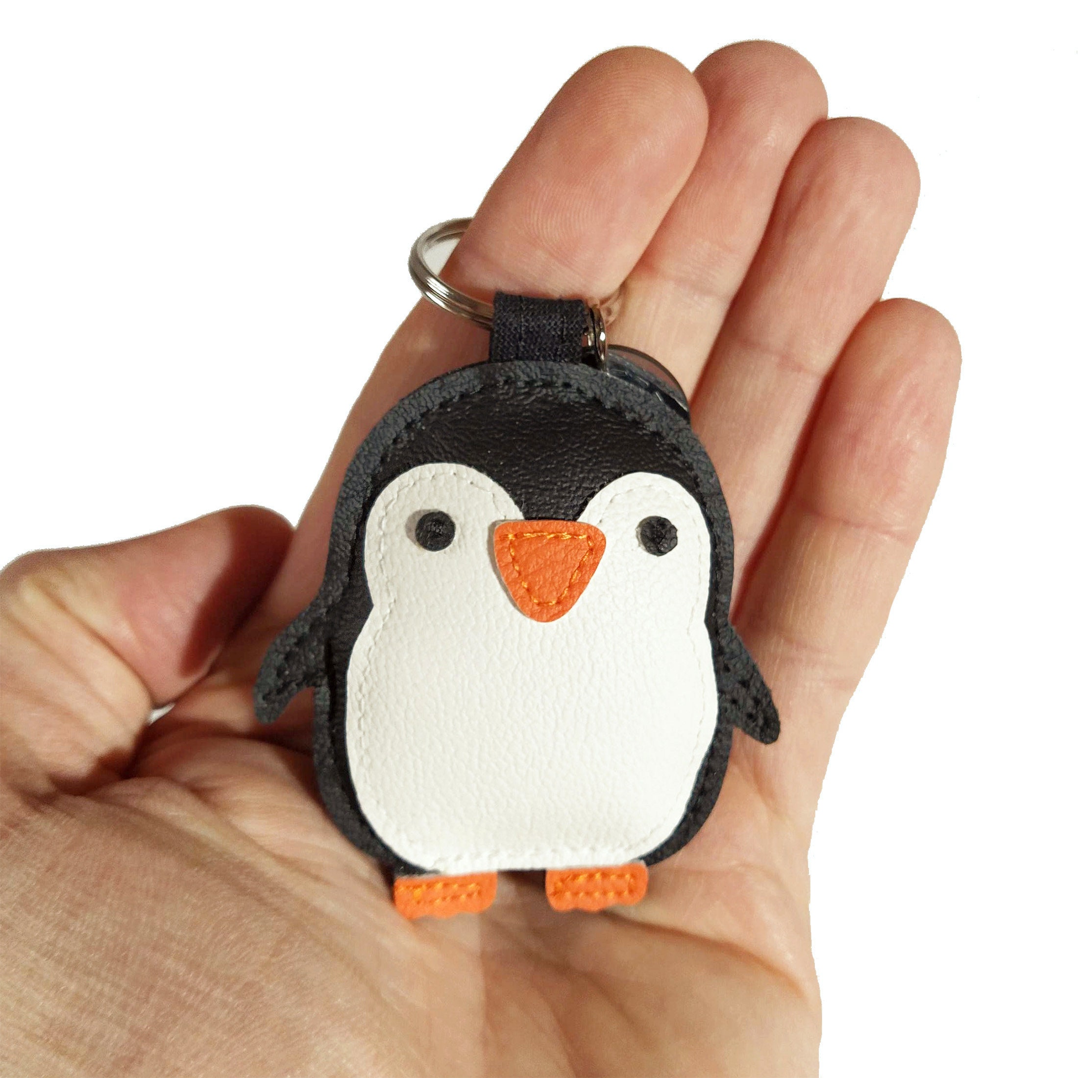 Cute Penguin Keychain Penguin Bag Charm Black & White - Etsy Australia