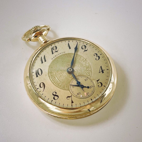 Antique Hamilton Pocket Watches - Etsy
