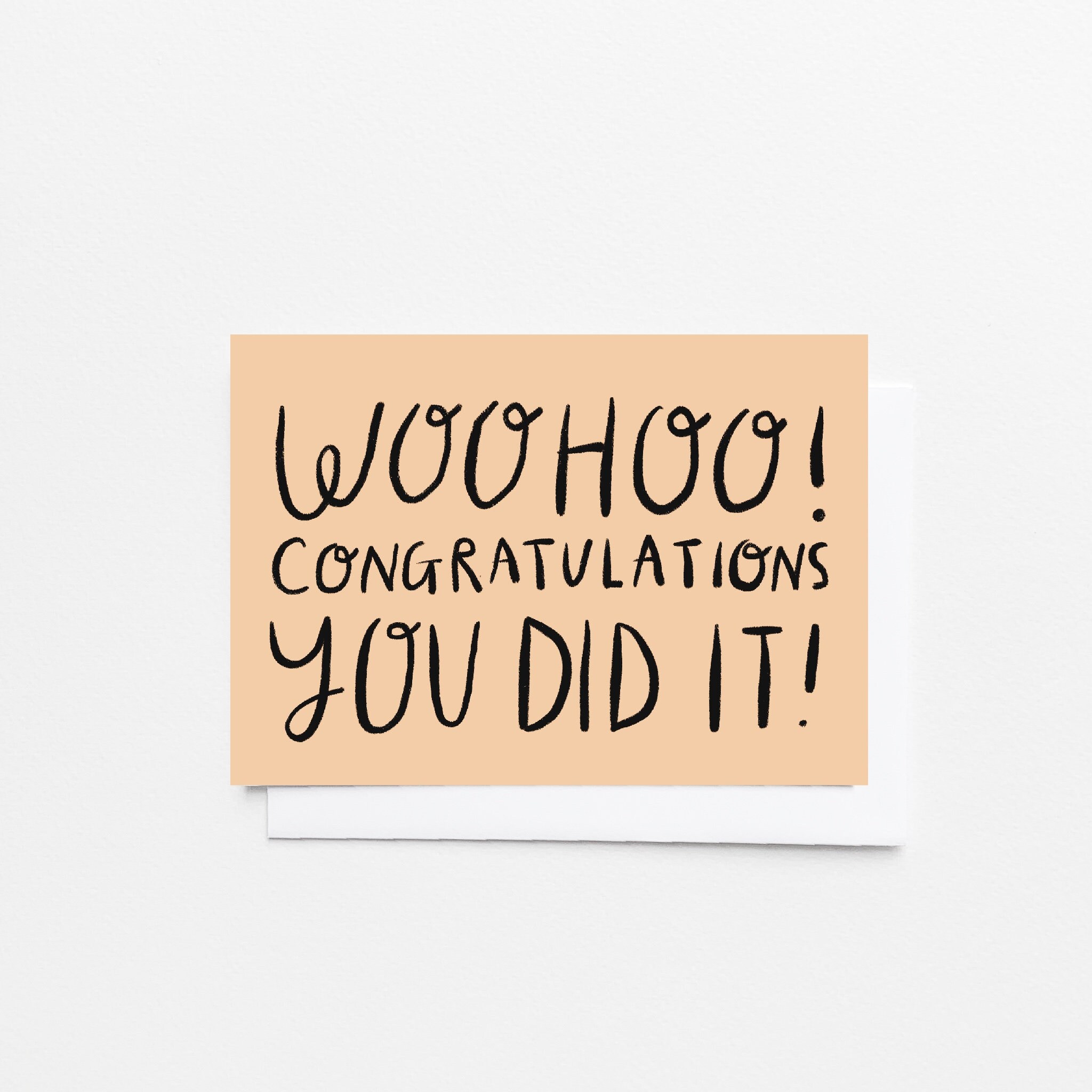Woohoo Congratulations Card - Etsy