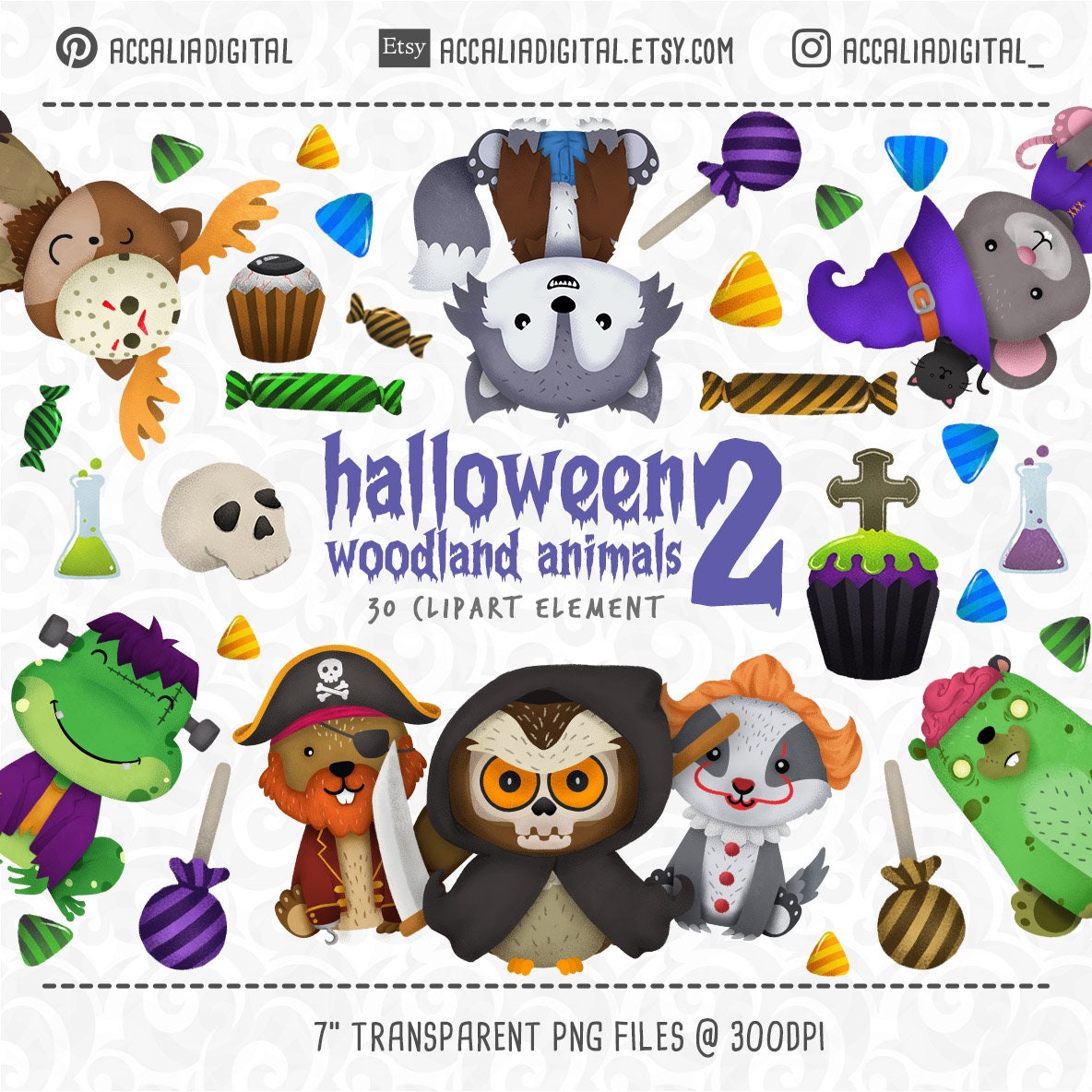 Animal Number 2 Clipart