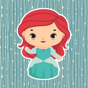 Princess and Prince Clip Art Bundle , Cute Prince Sticker, Princess ...