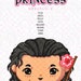 Wizard Princess Clip Art Set 2, Cute Princess Sticker, Wizard Planner ...