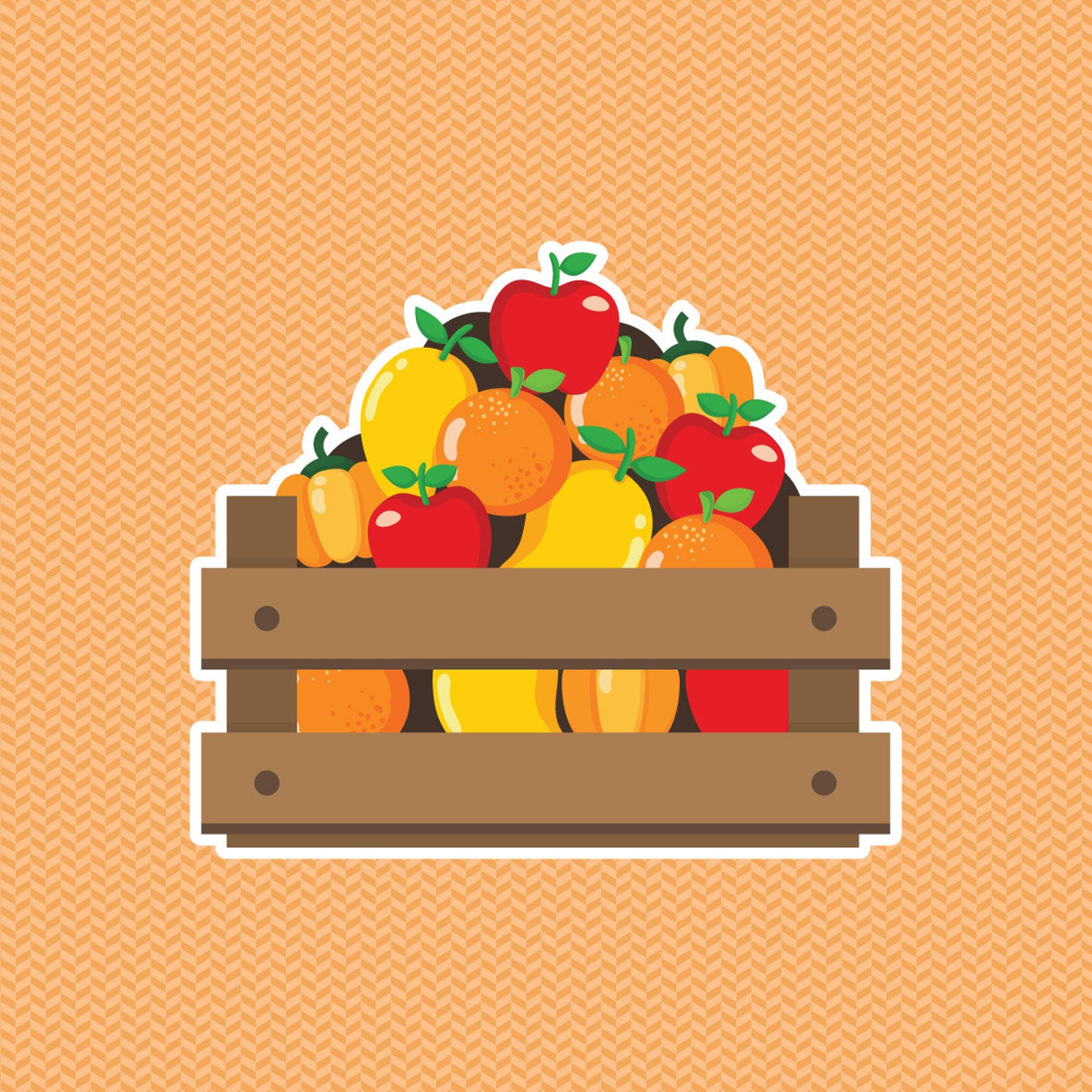 Fruit Clip Art Set2 Farm Fruit Vegetable Graphic Fruit - Etsy