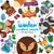 Baby Animal Clipart, Woodland Clipart Set 2, Boho Nursery Decor, Wall ...