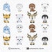 Arctic Animals Clipart BUNDLE, Puffin, Penguin, Beluga Illustrations ...