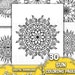 30 Sun Coloring Pages for Kids Printable Sheets Instant Download Summer ...