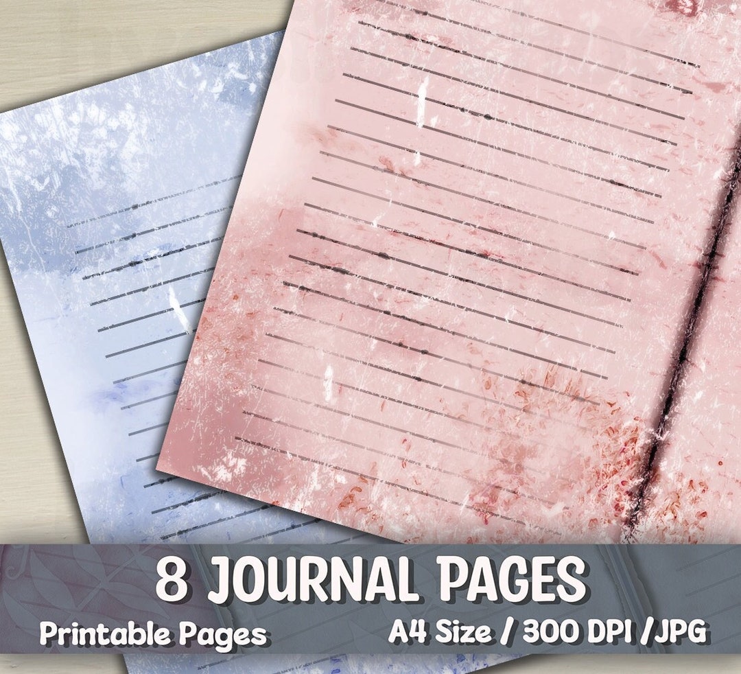 Printable Journal Journal Printable Bundle Kit Digital - Etsy