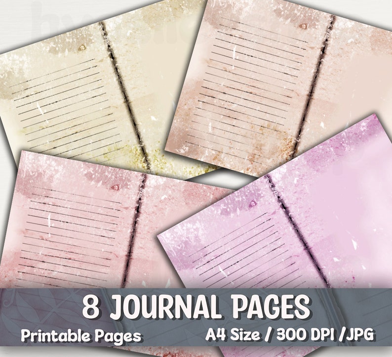 Printable Journal Journal Printable Bundle Kit Digital - Etsy