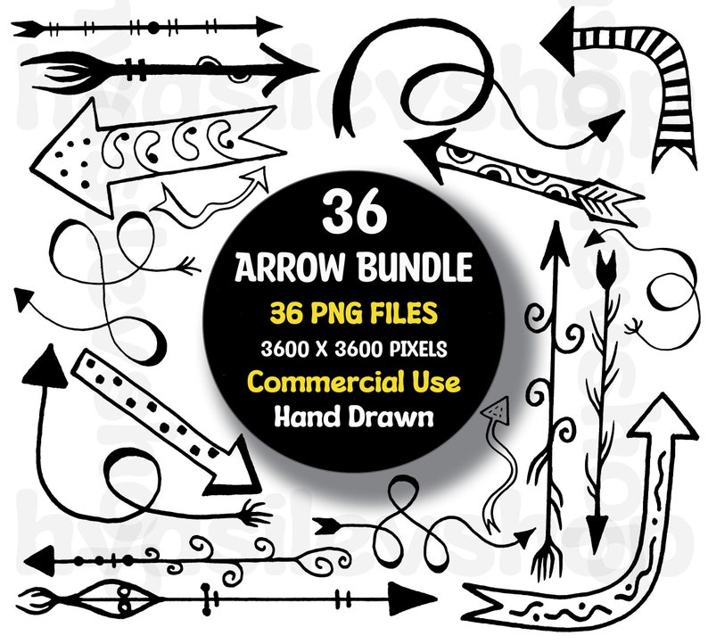 36 Arrow PNG, Arrow Bundle, Arrow Elements, Arrows Designs, Arrows Clipart, Arrow Clipart ...
