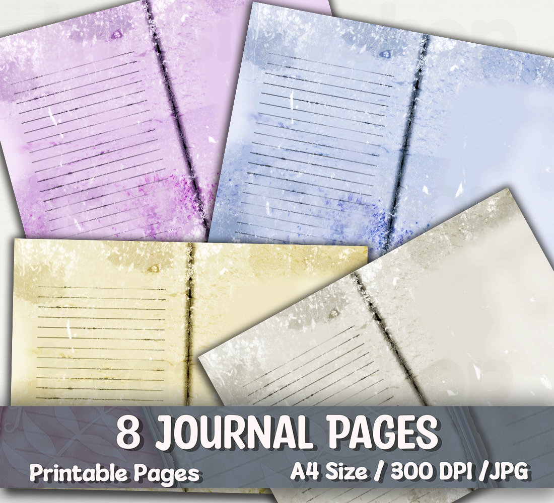 Printable Journal Journal Printable Bundle Kit Digital - Etsy