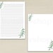 Printable Writing Paper, Flowers, Botanical, Letter Writing, Writing ...