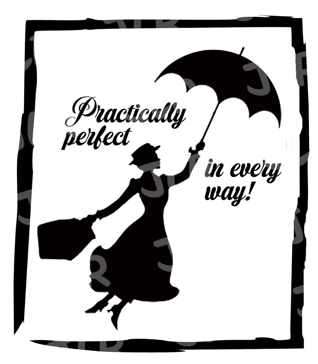 Mary Poppins - Practically Perfect in Every Way - Etsy