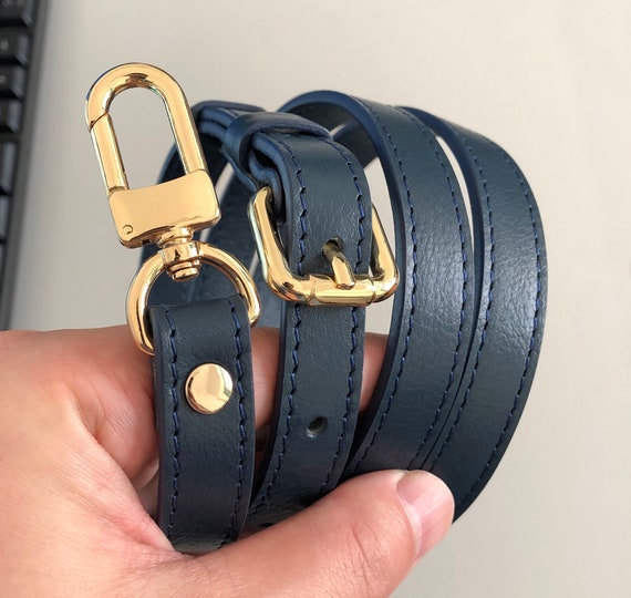 Blue Faux Leather Purse Strap Adjustable Shoulder Bag Strap - Etsy