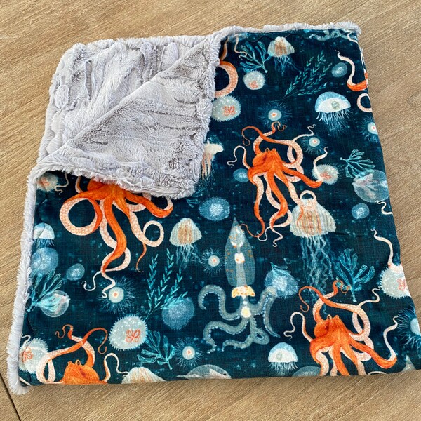 Octopus Blanket - Etsy