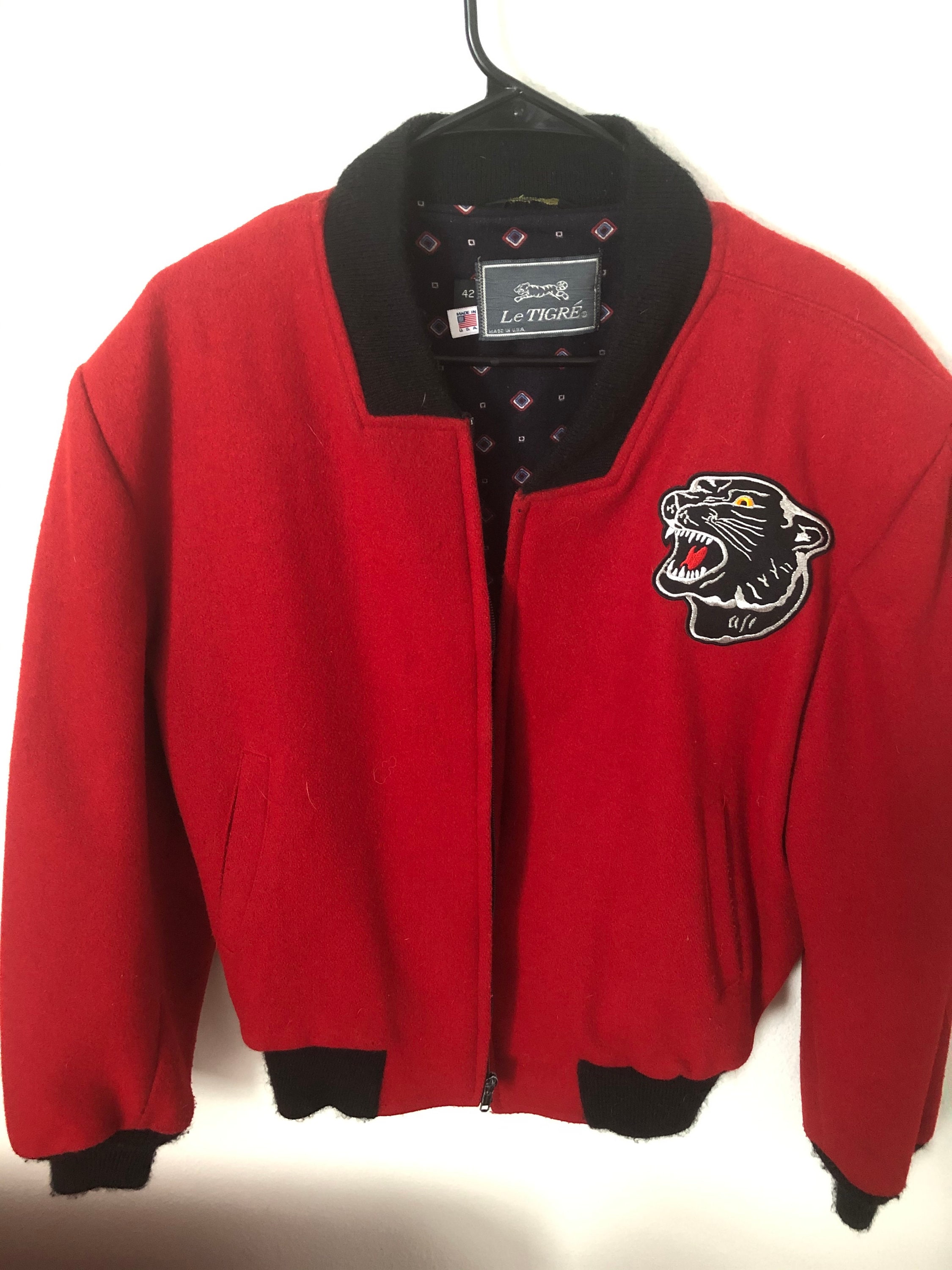 Upcycled, Reworked, Vintage Varsity Style Patch Jacket With Back Patch ...