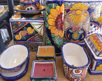 Pottery Set - Etsy