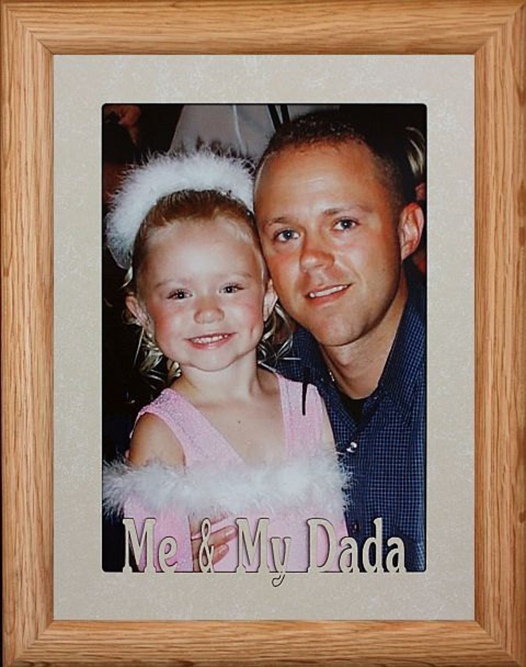 5x7 JUMBO ~ Me & My Dada Photo Frame ~ Holds a 5x7 Photo ~ Mother's ...