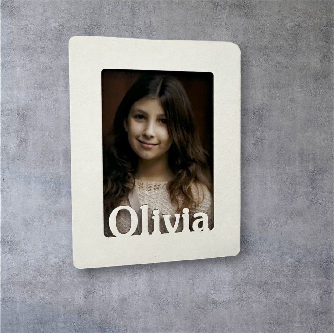 Personalized Photo Magnet Frame 2x3 Inch Wallet Size Fridge Picture ...