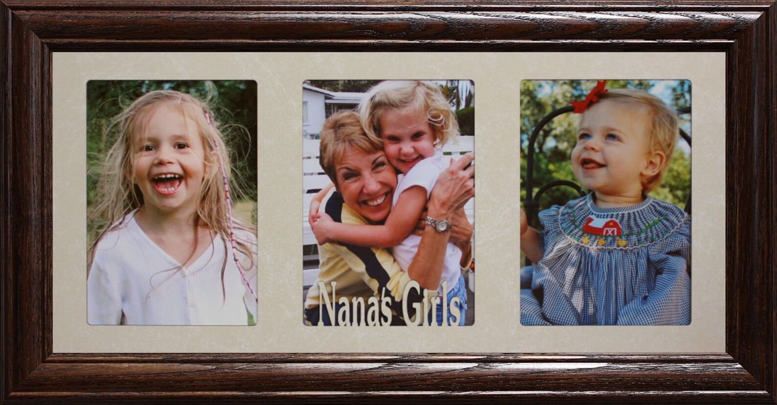 7x15 NANA'S Boy/boys/girl/girls/kids Triple Photo Frame - Etsy