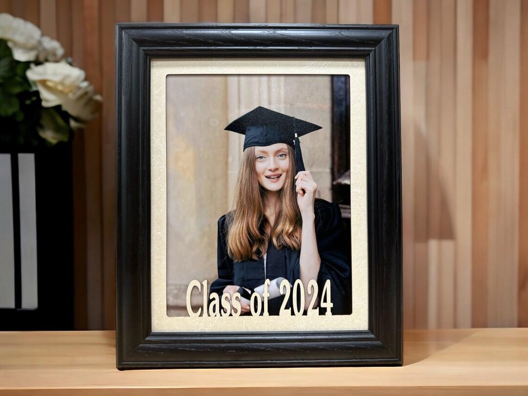 8x10 Custom Graduation Frame Class of 2024 (or ANY YEAR), Personalized ...