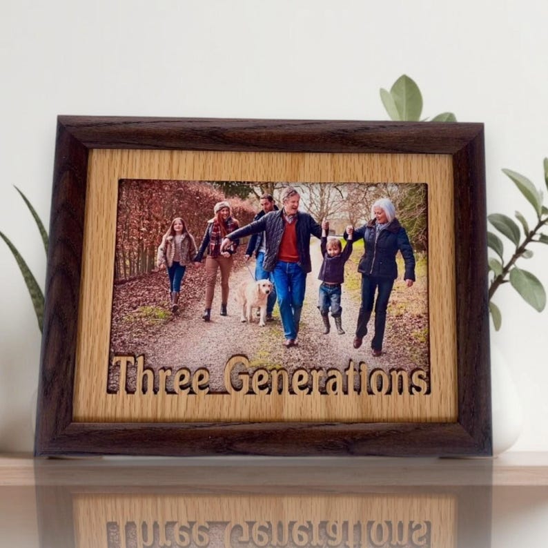 5x7 Jumbo, Generations Picture Frame - Three, Four, or Five Generations ...