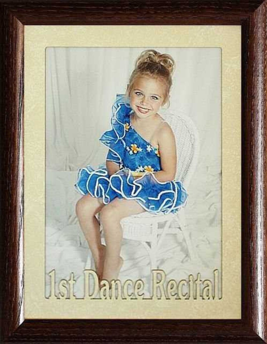 5x7 Jumbo 1st Dance Recital Picture Frame, Dance (year) Keepsake ...